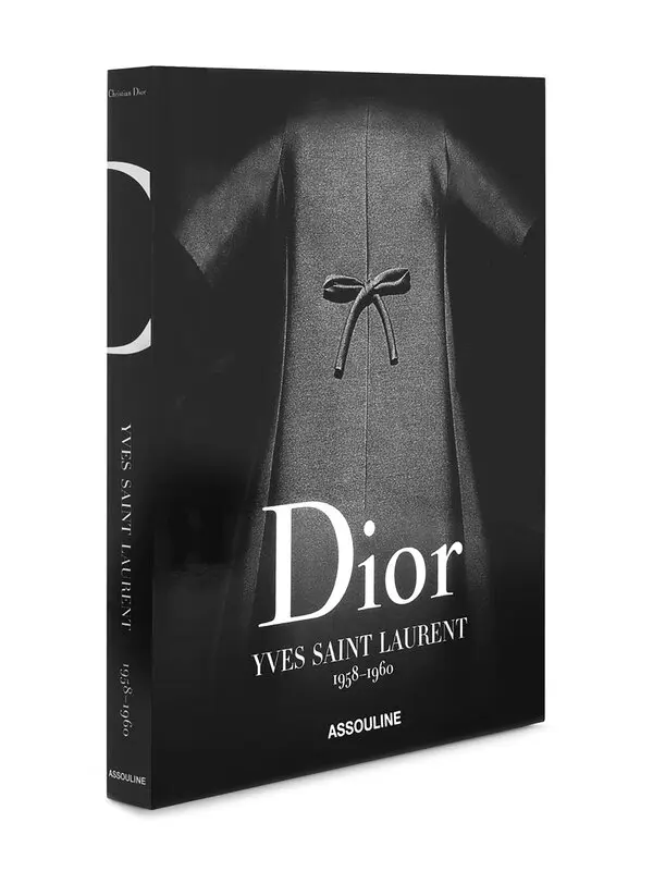 Assouline Dior Ysl Book - Black