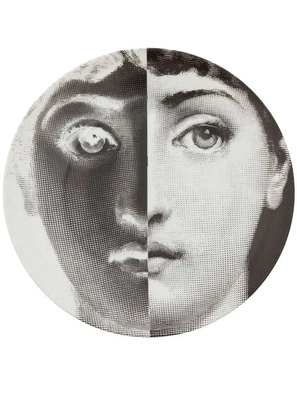 FORNASETTI Plate - Grey
