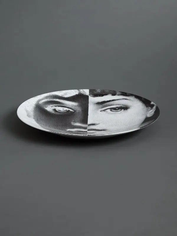 FORNASETTI Plate - Grey