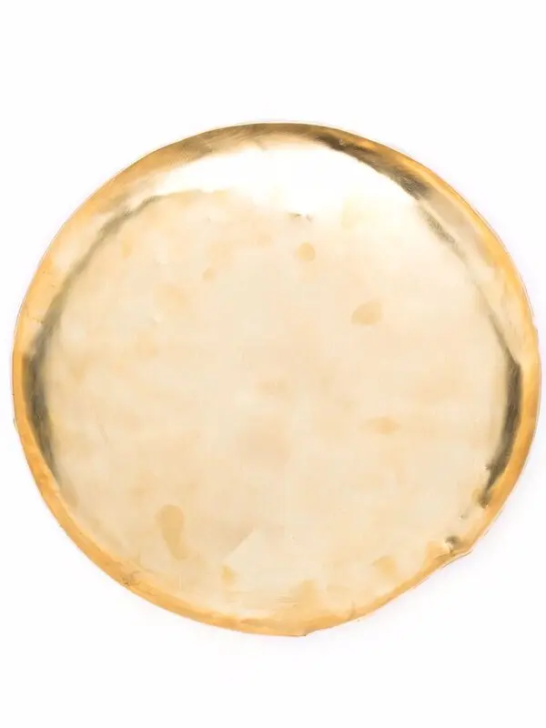 PARTS OF FOUR Brass Raised-trim Plate - Gold