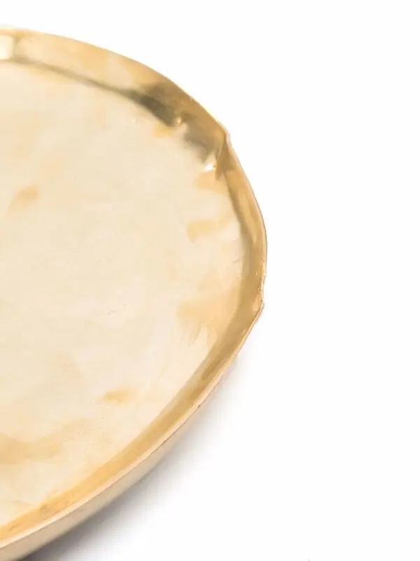PARTS OF FOUR Brass Raised-trim Plate