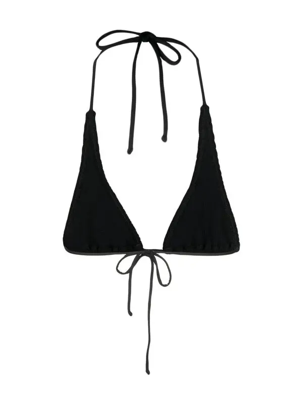 Bond Eye Sofie Triangle Bikini Top - Black
