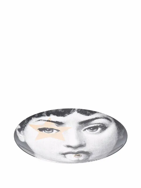 FORNASETTI Face Print Plate
