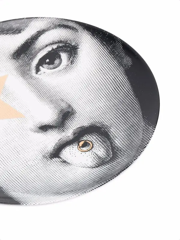 FORNASETTI Face Print Plate
