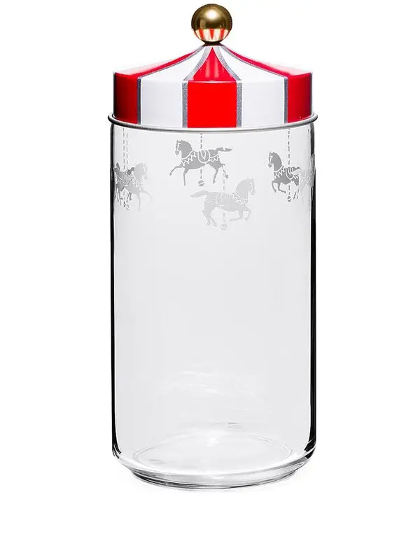 ALESSI Carousel Canopy Jar