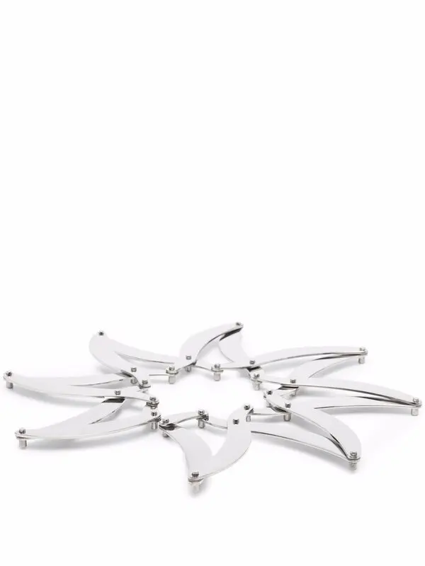 ALESSI Augh! Extended Trivet - Silver