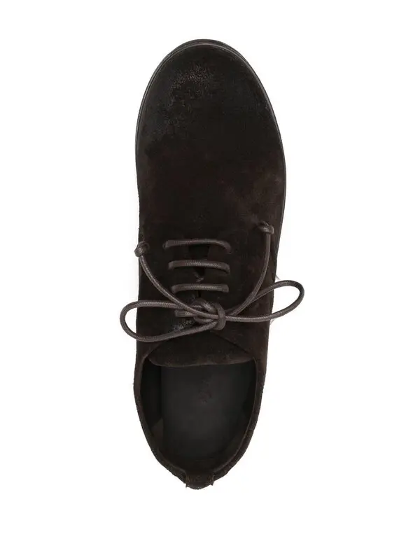 Marsèll Zucca Zeppa Suede Derby Shoes - Brown