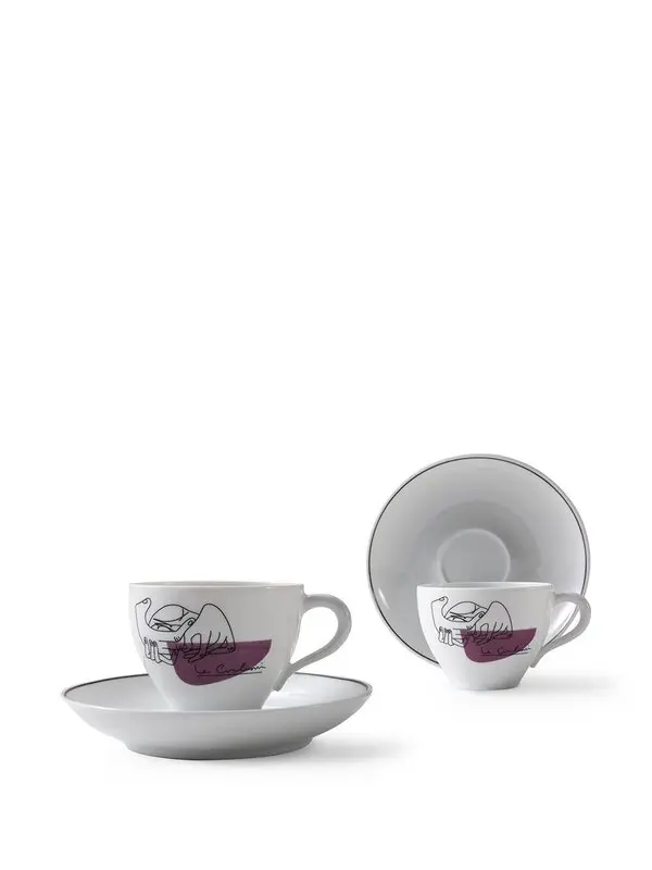 CASSINA Service Prunier Coffee Cups