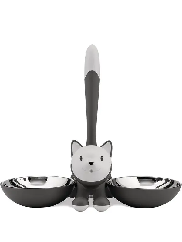 ALESSI Tigrito Cat Bowl - Grey