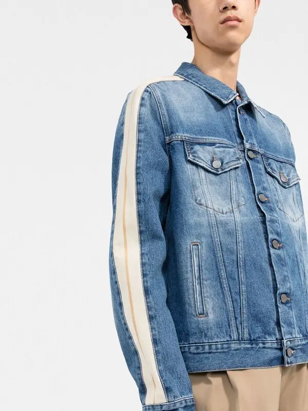 Palm Angels Denim Jacket - Blue