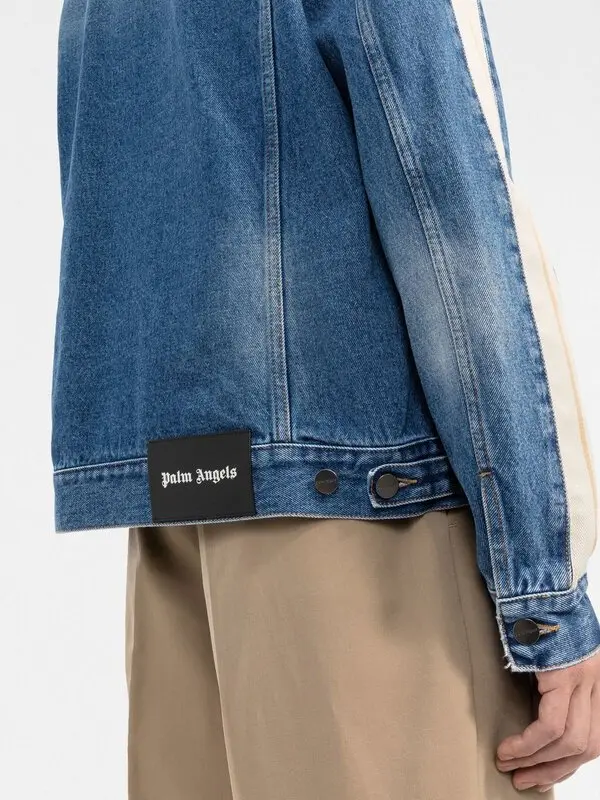 Palm Angels Denim Jacket - Blue