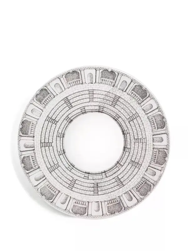 FORNASETTI Wood Mirror - White