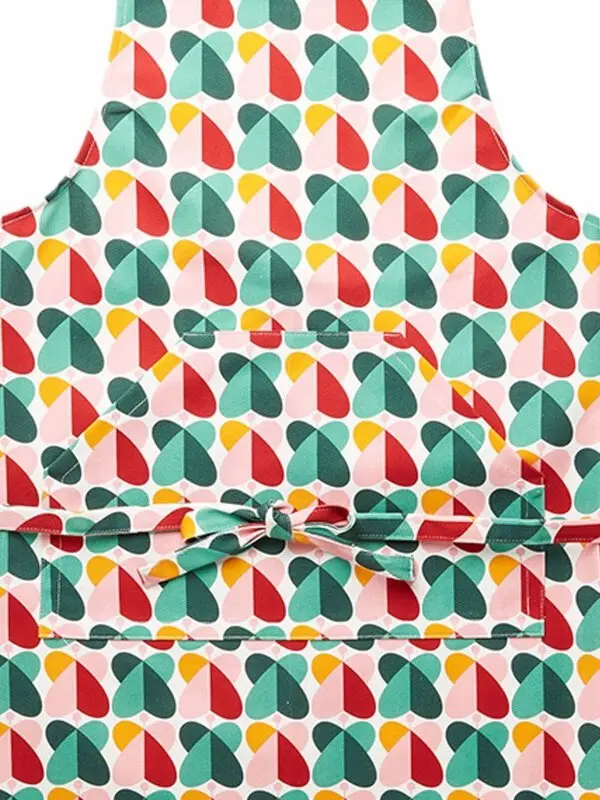 La DoubleJ All-over Graphic Print Apron