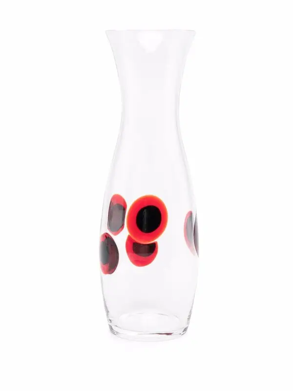 CARLO MORETTI Geometric-print Glass Decanter