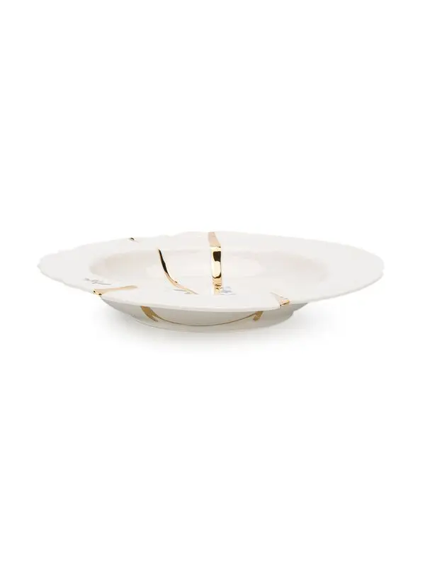 SELETTI Floral Print Bowl