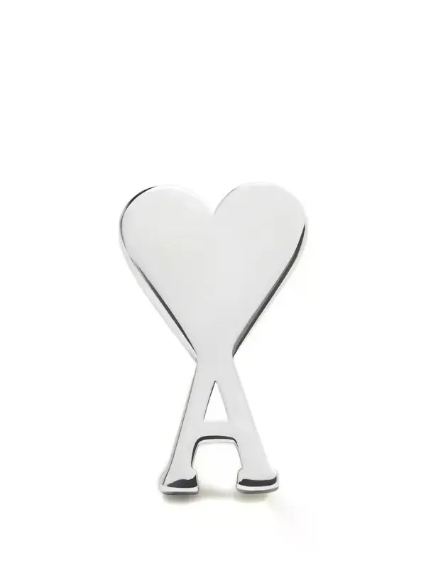 Ami De Coeur Single Earring - Silver