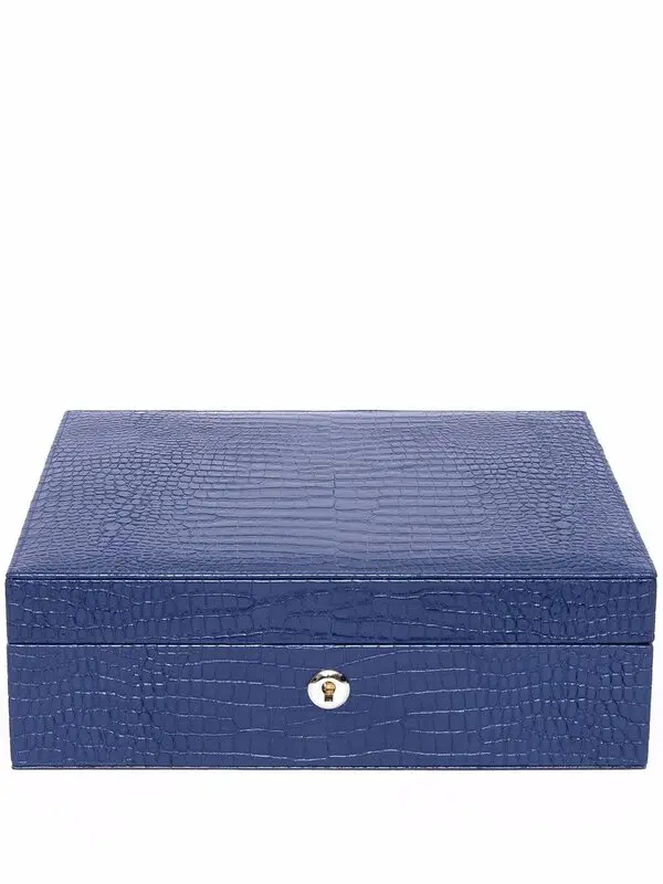 RAPPORT LONDON Brompton Eight Watch Box - Blue