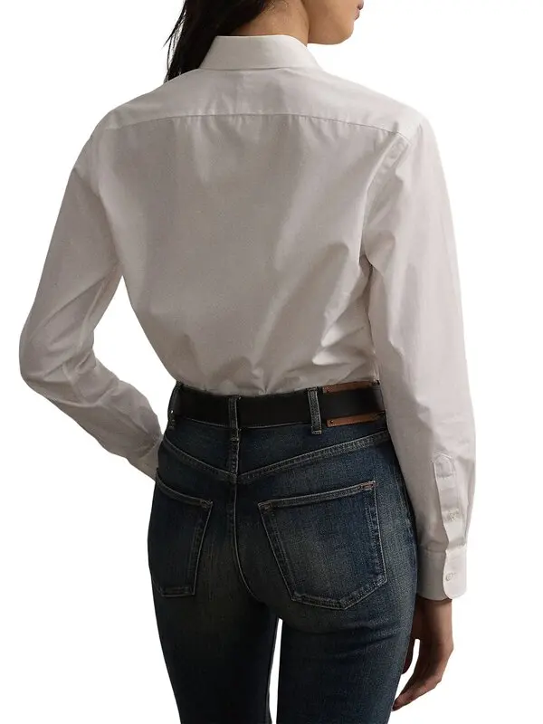 Ralph Lauren Adrien Cotton Boyfriend Shirt