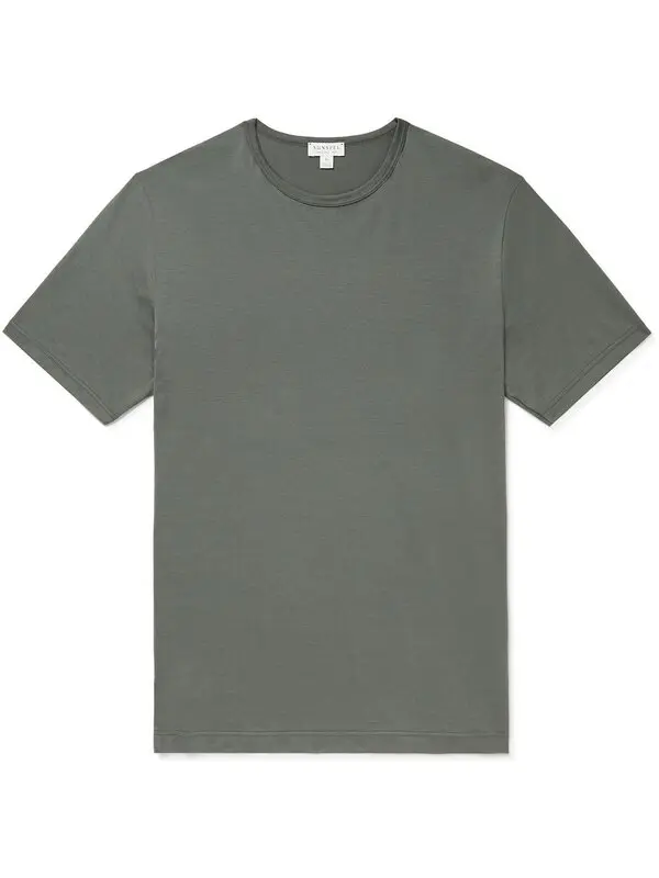 Sunspel Slim-fit Cotton-jersey T-shirt S
