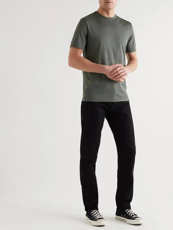 Sunspel Slim-fit Cotton-jersey T-shirt S