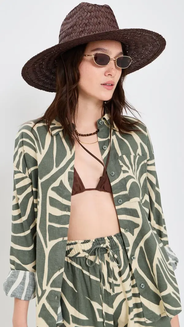 Brixton Bells Straw Sun Hat