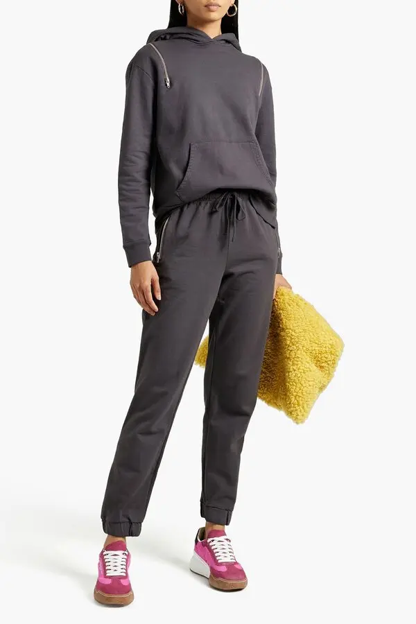 Monrow Cottonfleece Track Pants