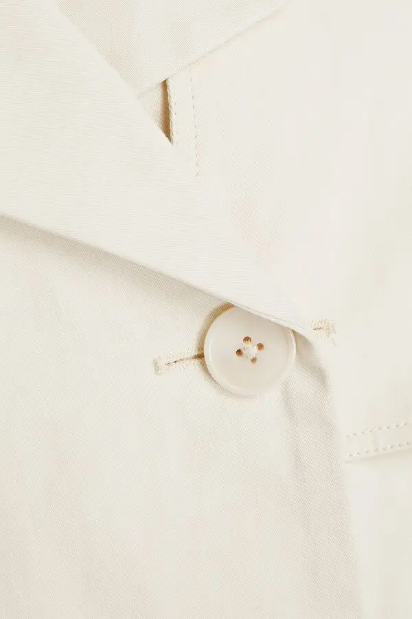 Ba&sh Brone Doublebreasted Cottongabardine Jacket