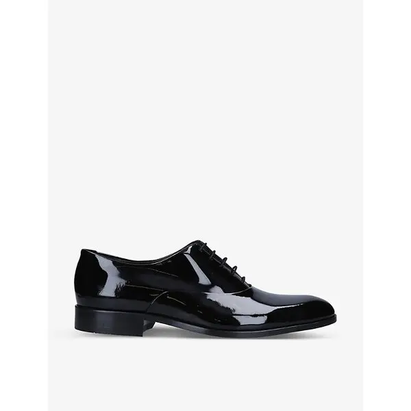 LOAKE Patent Leather Oxford Shoes