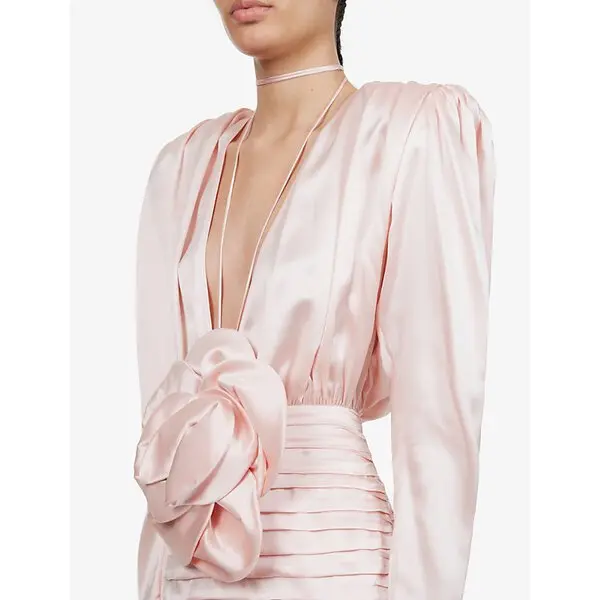 magda butrym pink rose dress MAGDA BUTRYM rose dress pink
