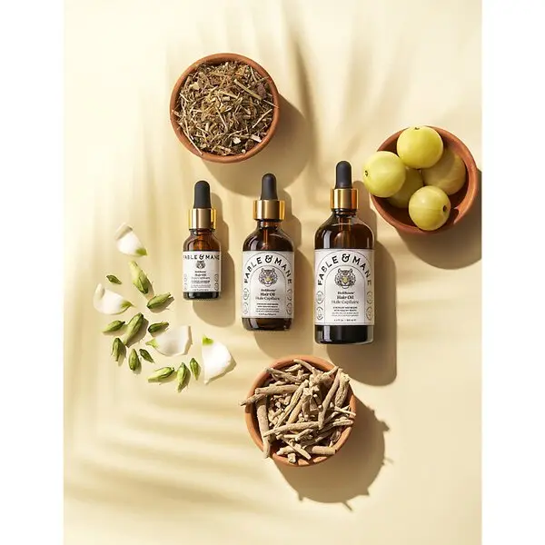 FABLE & MANE Holiroots Strengthening Pre-wash Hair Oil