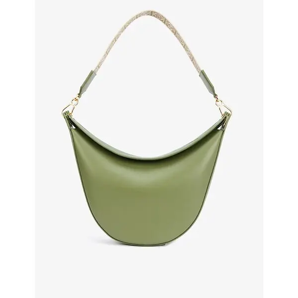 Loewe Luna Anagram-embossed Leather Shoulder Bag