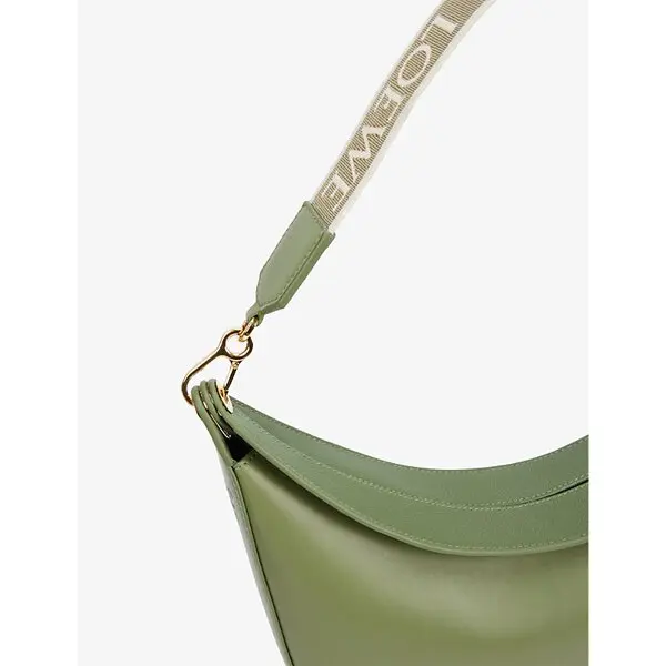 Loewe Luna Anagram-embossed Leather Shoulder Bag