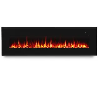 REAL FLAME Corretto 72' Wall-hung Electric Fire Place - One-color