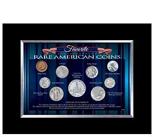 AMERICAN COIN TREASURES Favorite Rare American Oins - One-color