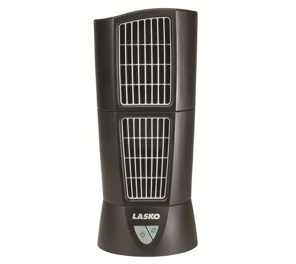 LASKO Black Desktop Wind Tower Fan - One-color