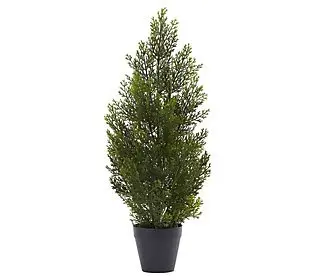 NEARLY NATURAL 2' Mini Cedar Pine Tree By