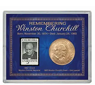 AMERICAN COIN TREASURES Winston Churchill Commemorative Collection - One-color