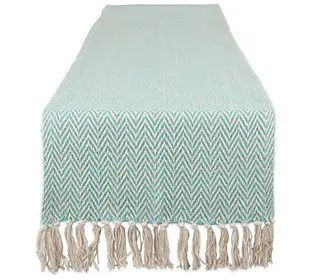 DESIGN IMPORTS 15' X 108' Chevron Table Runner - One-color