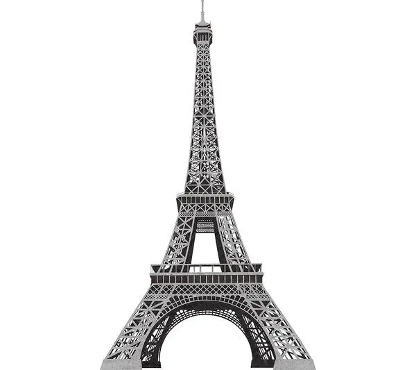 ROOMMATES Eiffel Tower Peel & Stick Giant Wall Decal - One-color