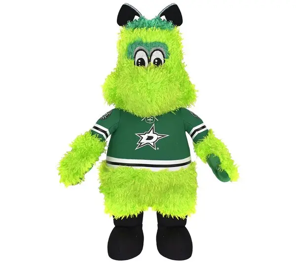 BLEACHER CREATURES Dallas Stars Victor E Green Mascot 10' Plush Fi Gure - One-color