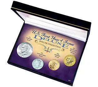AMERICAN COIN TREASURES U.s. First Year Of Issue Deluxe Dollar Collecti On - One-color