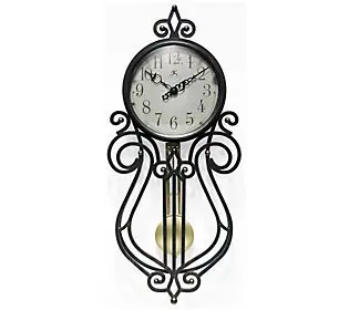 INFINITY Instruments 20' Decorative Pendulum Wa Ll Clock