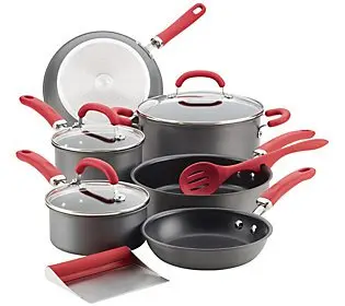 RACHAEL RAY Create Delicious Hard-anodized 11-p C Cookware Set - One-color