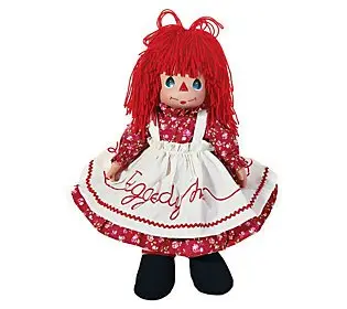 PRECIOUS MOMENTS 16' Good Ole Times Raggedy Ann Doll - One-color