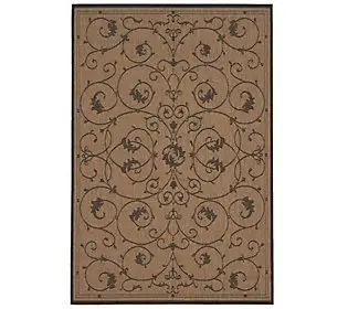 COURISTAN Recife Veranda Indoor/outdoor 5'10' X 9'2' Rug - One-color