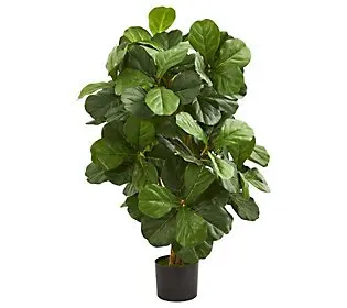 NEARLY NATURAL 3.5' Fiddle Leaf Artificial Tree Nearly Natu Ral - One-color