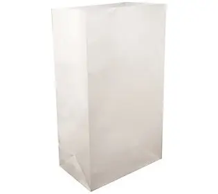 LUMABASE 100 Flame-resistant White Paper Lumina Ria Bags - One-color