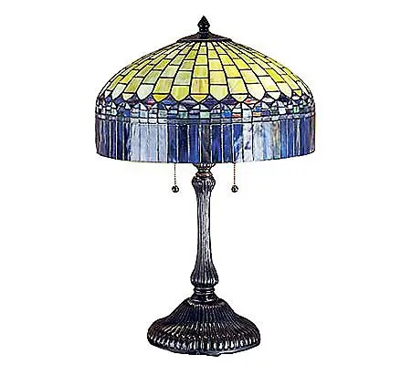 MEYDA Tiffany Style Original L. C. Tiffany Design Tab Lamp - One-color