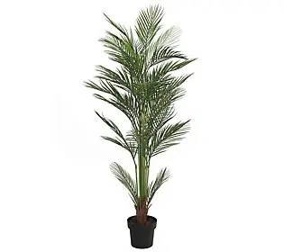 PULEO INTERNATIONAL 63' Artificial Areca Palm T Ree With Vase - One-color