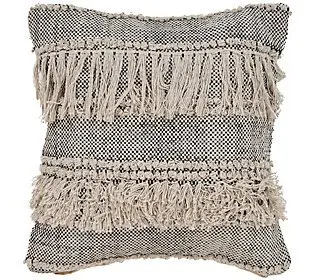 OX BAY TRADING CO. Ox Bay Trading & Supply Co. Overtufted Farmhous E Pillow - One-color